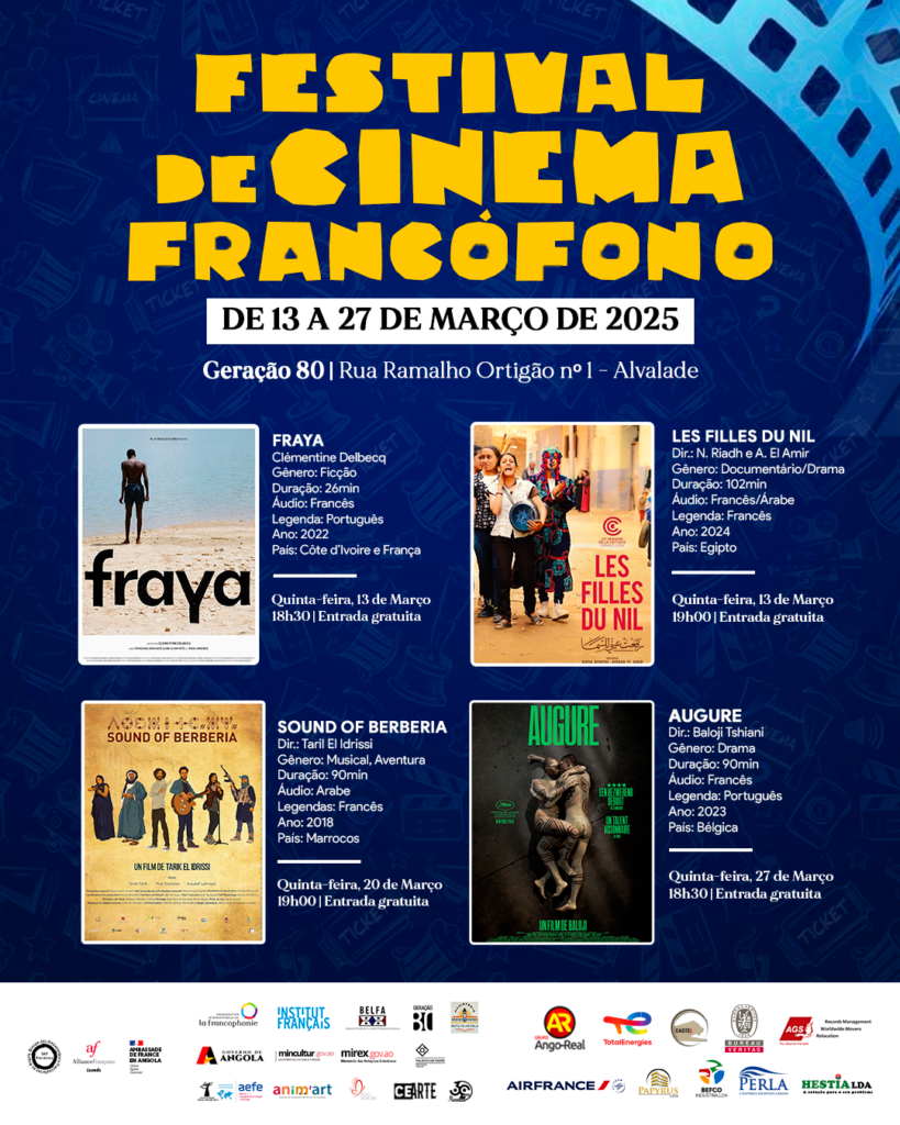 Festival de Cinema Francófono – Alliance Française de Luanda